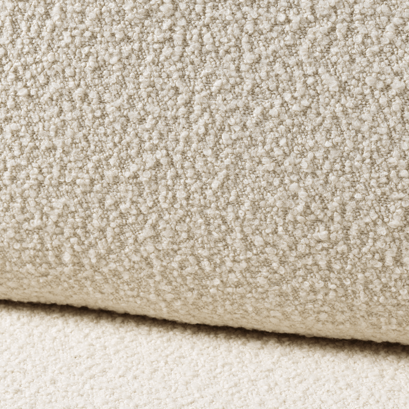 nordic bouclé | Ferm Living sofa swatch | someday designs